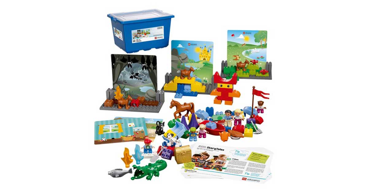 StoryTales Set with Storage LEGO Education | Robotics & Lego Cyprus