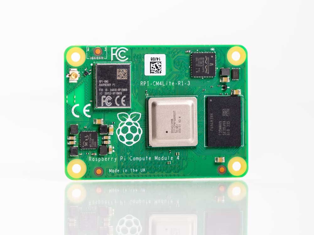Raspberry Pi Compute Module 4/4GB RAM Lite With Wireless (CM4104000 ...