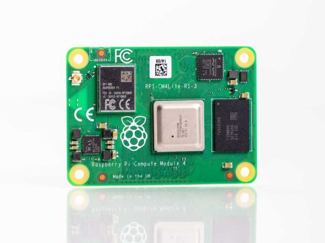 Raspberry Pi Compute Module 4/4GB RAM Lite With Wireless (CM4104000 ...