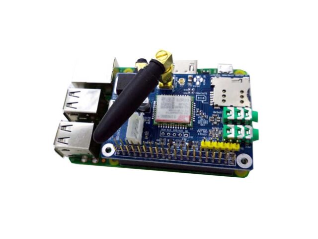 SIM800C GSM GPRS Module Quad-band Development Board with SMA Antenna ...