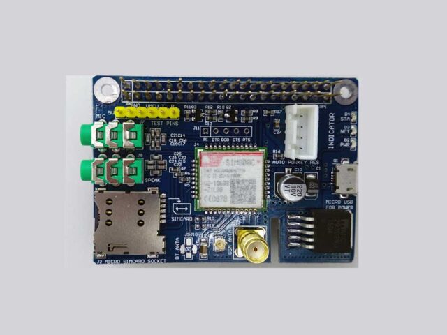 SIM800C GSM GPRS Module Quad-band Development Board with SMA Antenna ...